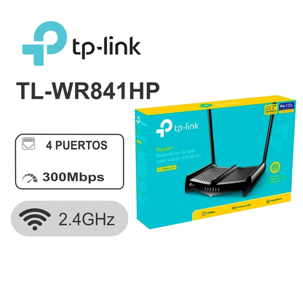 GAMER VISION E.I.R.L. - router tp link tl wr841hp 300m high power