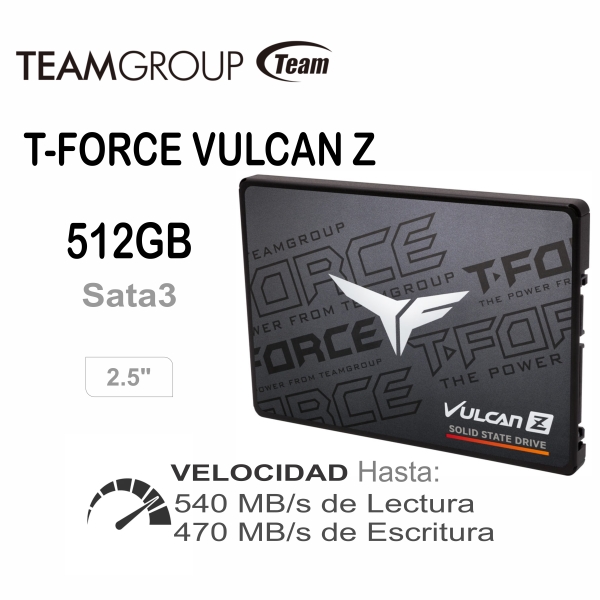 GAMER VISION E.I.R.L. - ssd solido sata 2 5 teamgroup t force vulcan z ...