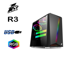 GAMER VISION E.I.R.L. - case gamer 1stplayer rainbow r3 negro s fuente ...